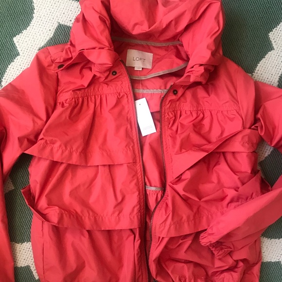 LOFT | Jackets & Coats | Loft Rain Jacket S Nwt | Poshmark